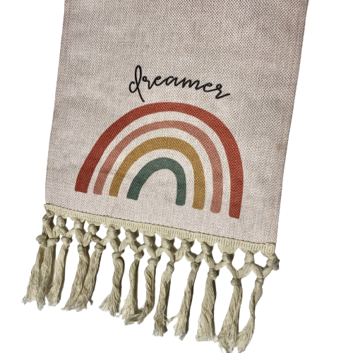 Material Dreamer Rainbow Scroll With Tassels 60cm – #LOVETHAT